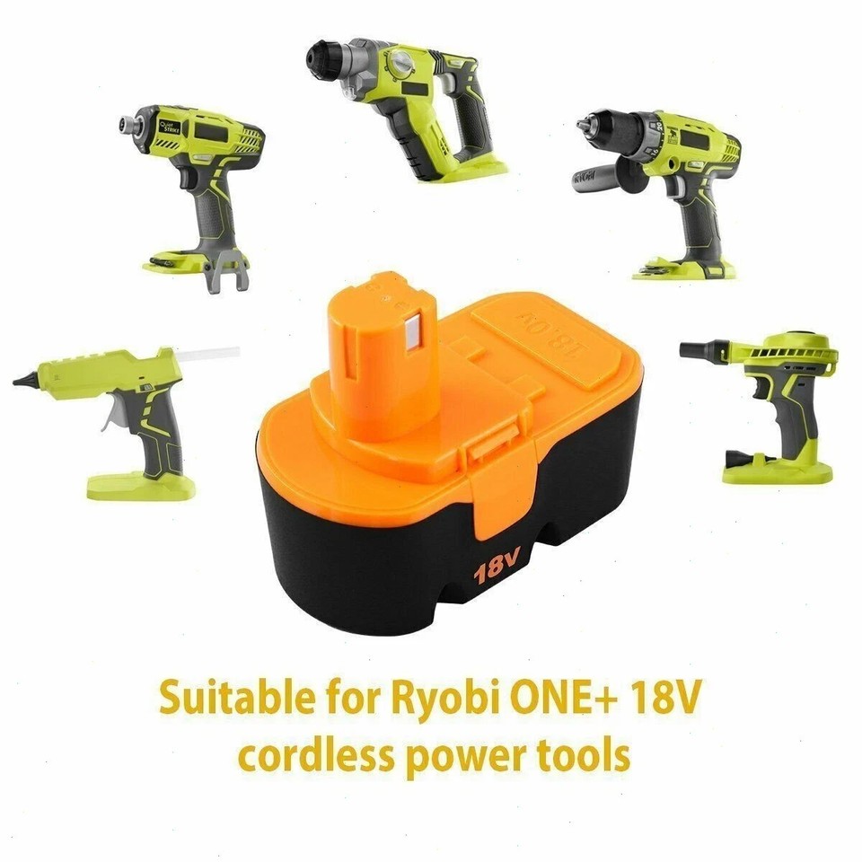 2Pack For Ryobi 18V PLUS 18 Volt Ni-Mh Battery P100 13022 ABP1801 P101 ...