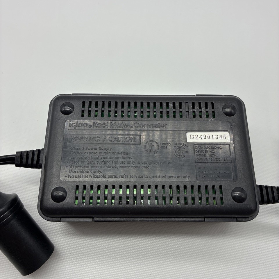 Igloo Kool Mate AC DC Converter 12V Power Supply Adapter – 1674 | eBay