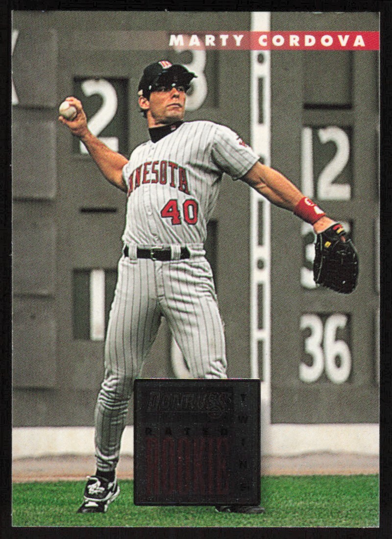 1996 Donruss #353 Marty Cordova Minnesota Twins | eBay
