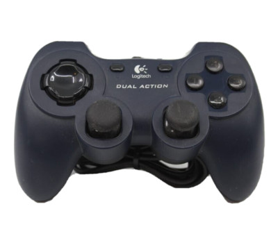 Logitech Dual Action USB Gamepad (Model G-UD8) Logitech Controller ...