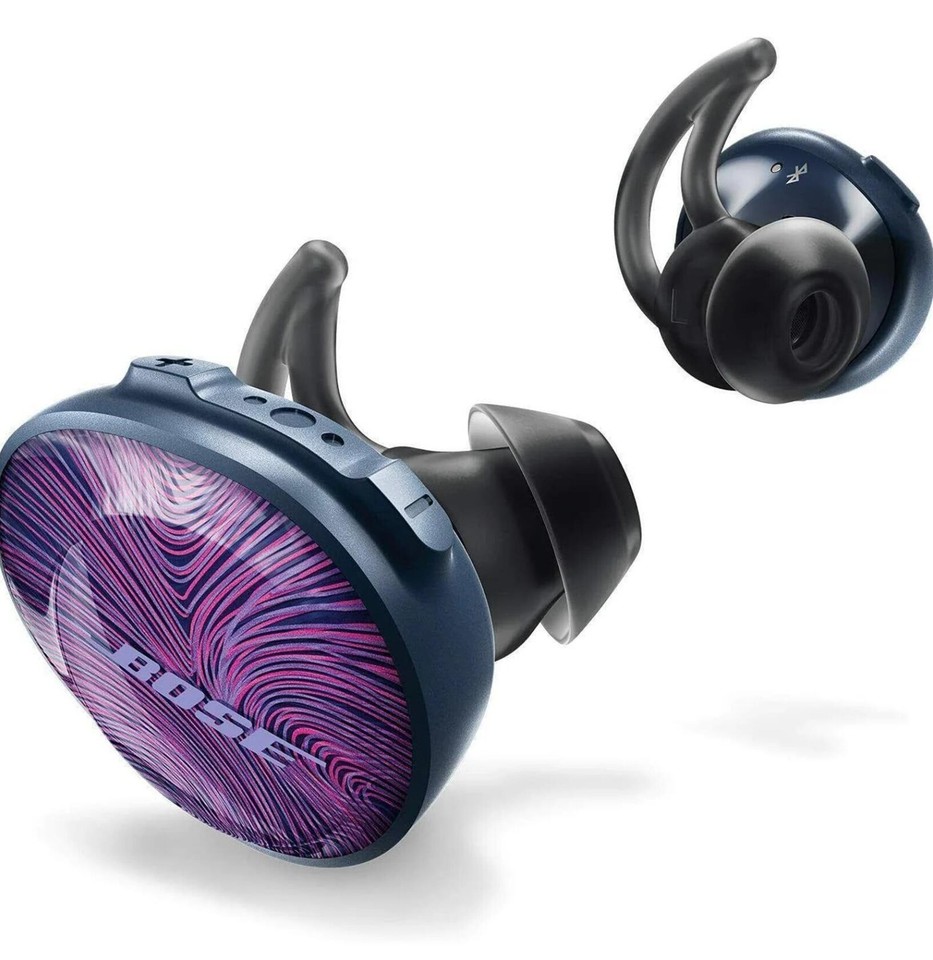 Bose SOUNDSPORT FREE WIRELESS Headphones Bluetooth Earbuds - Purple | eBay