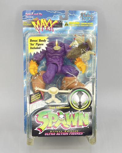 Spawn The MAXX with White ISZ Figure 1996 Sealed in Package | eBay