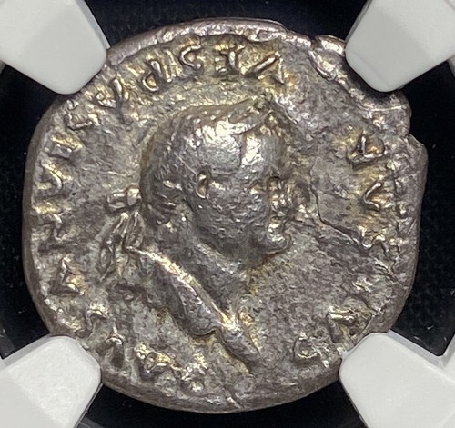 Vespasian 69-79 AD Roman Empire SILVER Denarius Coin 12Caesars RARE ...