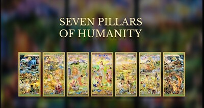 7k Metals Tom Holdman 7 Pillars of Humanity 24K Gold Notes 1/200 oz ...