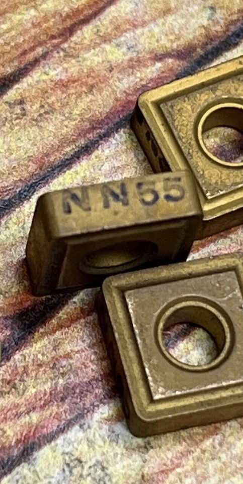 (7) NEWCOMER SNMG 322 GRADE: NN55 CARBIDE INSERTS (Lot Of 7) | eBay