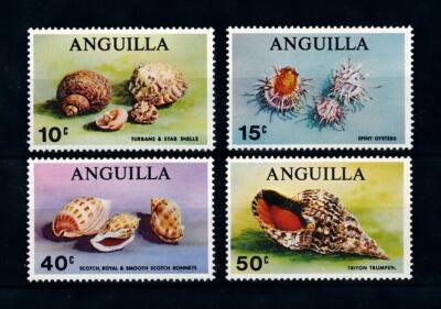 [99619] Anguilla 1969 Marine life sea shells sea snails MNH | eBay