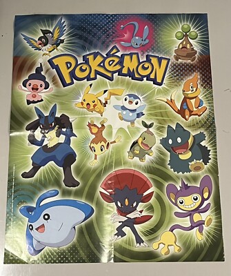 2008 Pokémon Poster Nintendo Game Freak | eBay