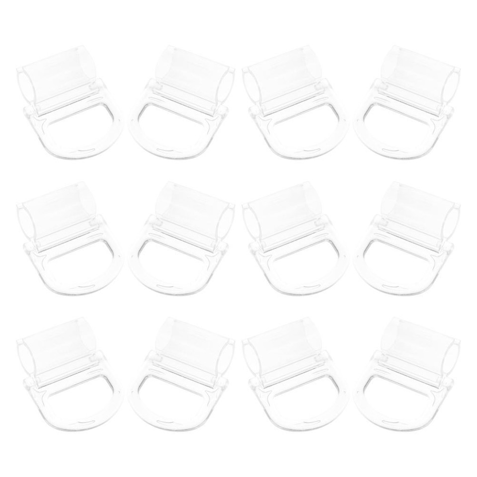 12 Pcs Cordless Blind Pull down Handle Clamping Window Shade Grips ...