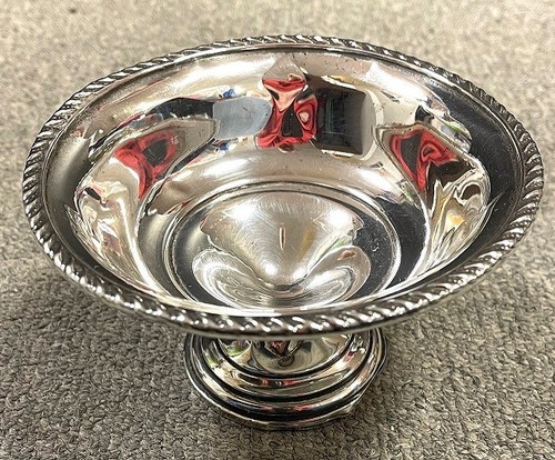 Preisner 37 Sterling Silver Compote Candy Nut Dish On Weighted Pedestal ...