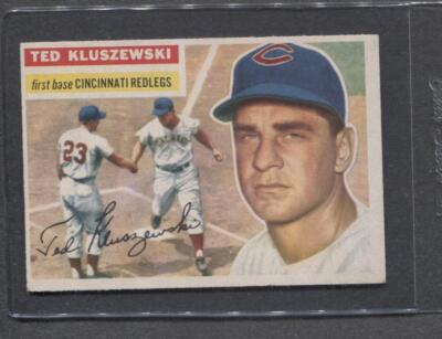 1956 Topps #25 Ted Kluszewski (Reds) (GB) Vg-Ex (Flat Rate Ship) | eBay