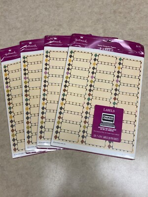 Hallmark Designed Labels 120 Labels Per Pkg. | eBay