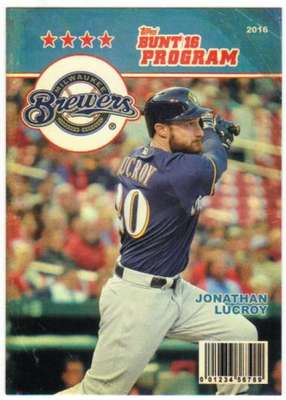 2016 Topps Bunt Baseball (Physical) Programs #P-2 Jonathan Lucroy ...