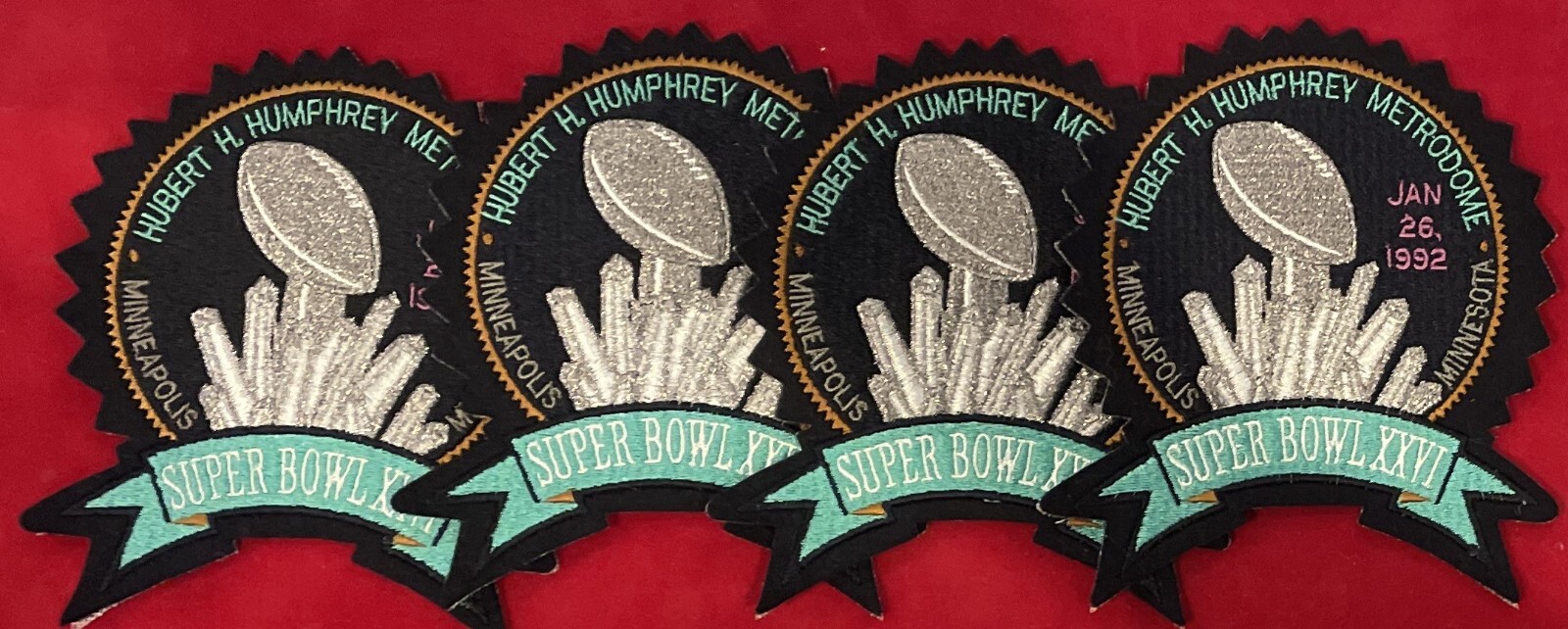 SUPER BOWL 26 Redskins vs Bills ~ Willabee Ward OFFICIAL SB XXVI NFL ...