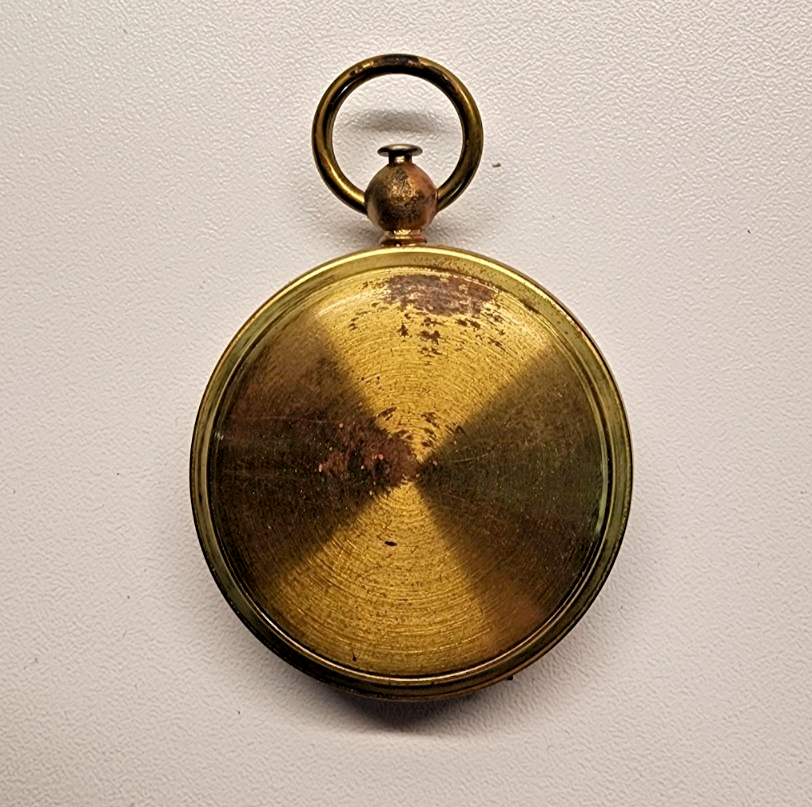 Vintage Waltham WW2 US Army Brass Compass with Worn Box | eBay