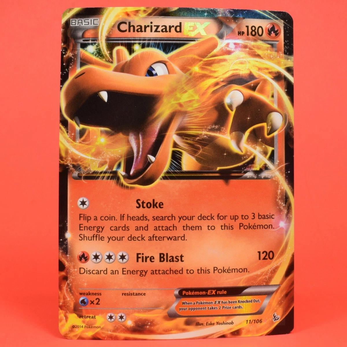 Charizard Card Ex English