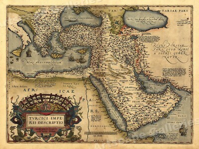 1900-Now - Map Of The Middle East