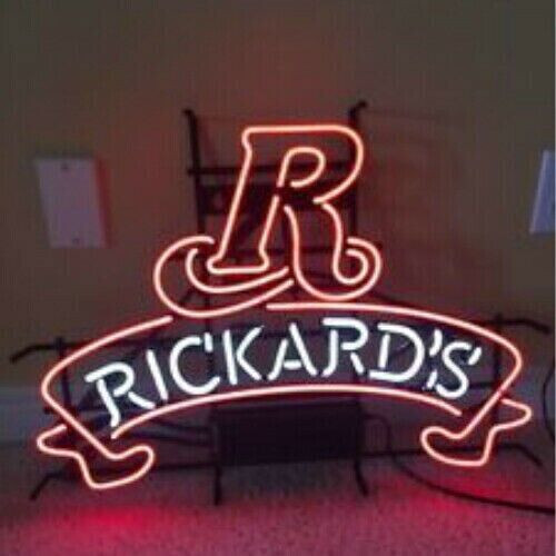 Rickard Rickard's Beer Neon Sign Lamp Beer Bar Wall Decor 17"x14 ...
