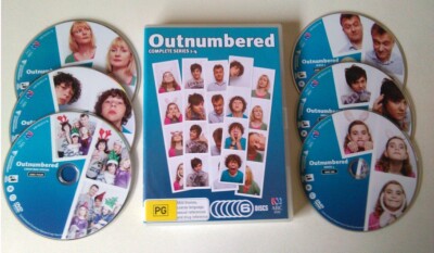 OUTNUMBERED COMPLETE SEASON 1 2 3 4 dvd set REGION 4 comedy series 2007 ...