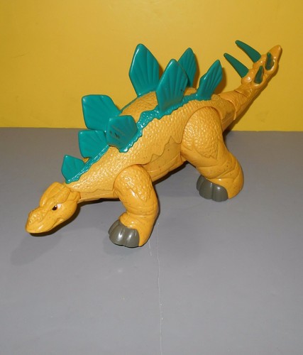 Fisher Price Imaginext Dinosaurs Predators Stegosaurus Figure Yellow ...
