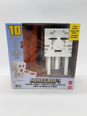 Mattel Minecraft Fireball Ghast 10 Discs Load & Launch New | eBay