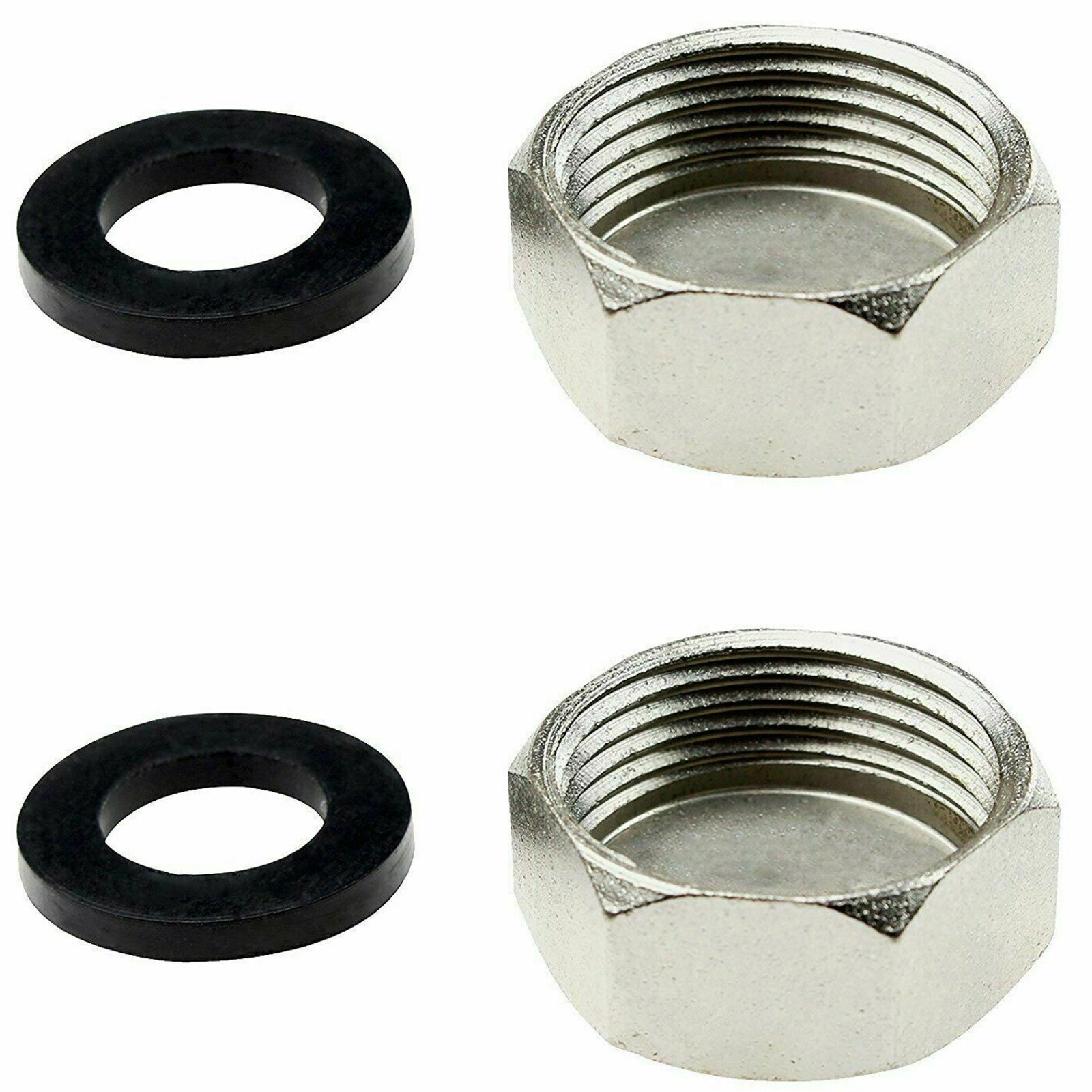 Blanking Nut Cap & Seal Washing Machine Washer Dishwasher Tap Pipe 3/4 ...