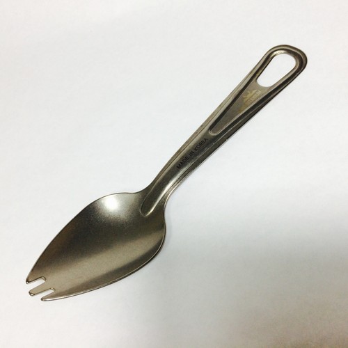 AMG Titanium Spork Lightweight Outdoor Camping Backpacking Cookware ...