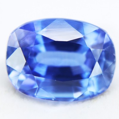 16.10 Ct Natural Blue Sapphire Loose Cushion Cut Certified 15x11x8 Mm ...