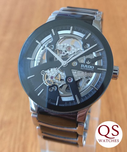 Rado Centrix Skeleton mens automatic watch 38mm R30178152 | eBay