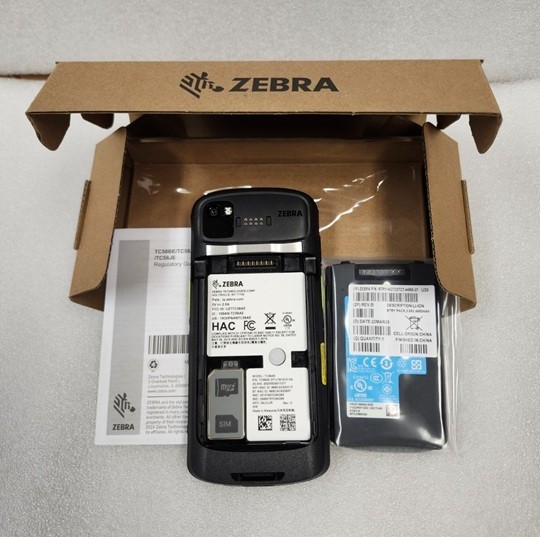 Zebra TC58 Handheld 5G Unlocked Android 2D/1D/QR Barcode Scanner, IN ...