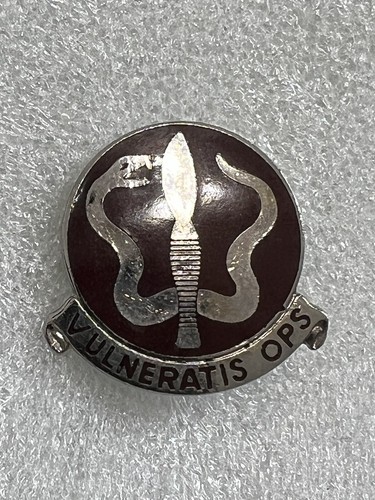 US Army Crest, DUI, DI - 124th Evacuation Hospital | eBay