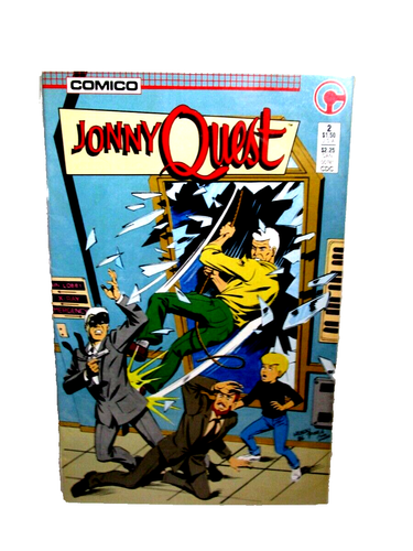 COMICO JONNY QUEST NO. 2 JULY 1986 COMIC BOOK BAGGED BOARDED~ | eBay