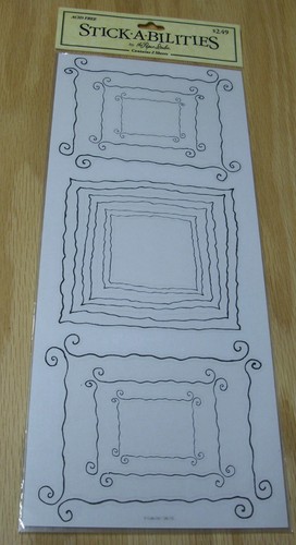 Paper Studio Stickabilities Stickers Picture "Frames" NIP Free Ship ...