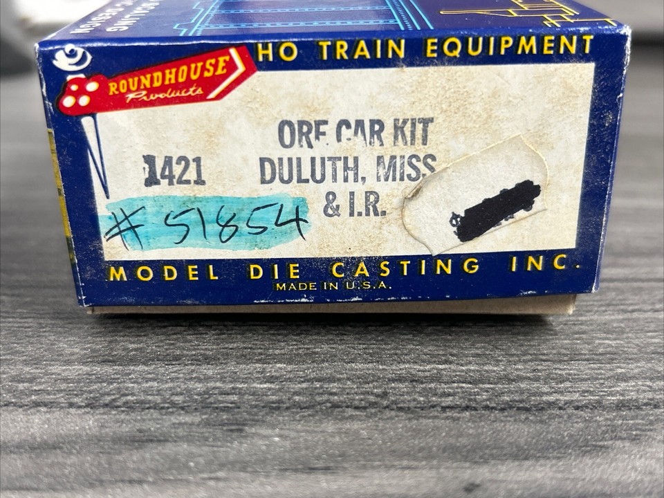 Roundhouse HO Scale Kit #1421 Ore Car - Duluth Missabe & Iron Range ...