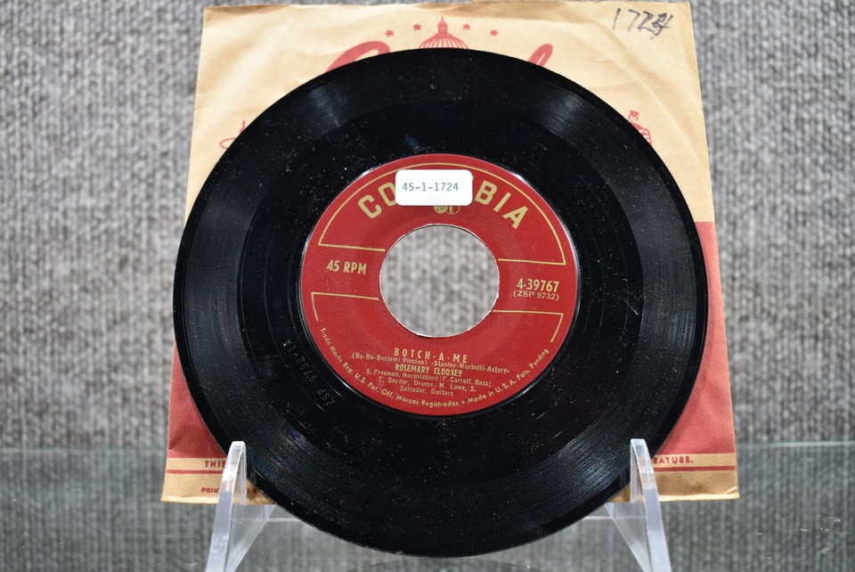 Rosemary Clooney "Botch-A-Me / On The First Warm Day" Columbia 7" 1952 ...