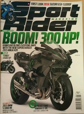 Sport Rider Magazine Suzuki BMW Yamaha Kawasaki January 2015 FREE ...