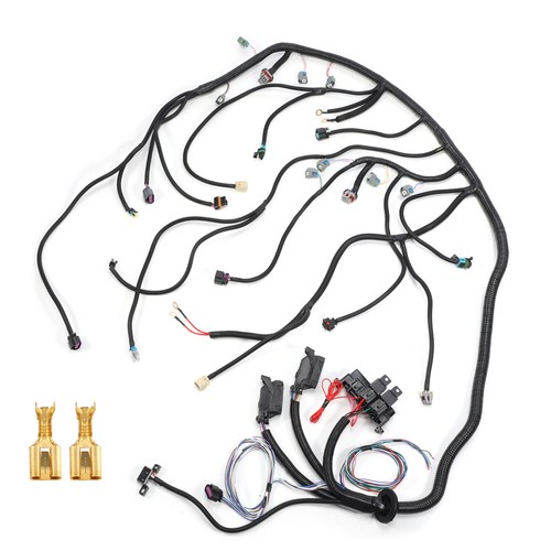 6L80E 6L90E Standalone Wiring Harness For LS3 6.2L Drive By Wire 2008 ...