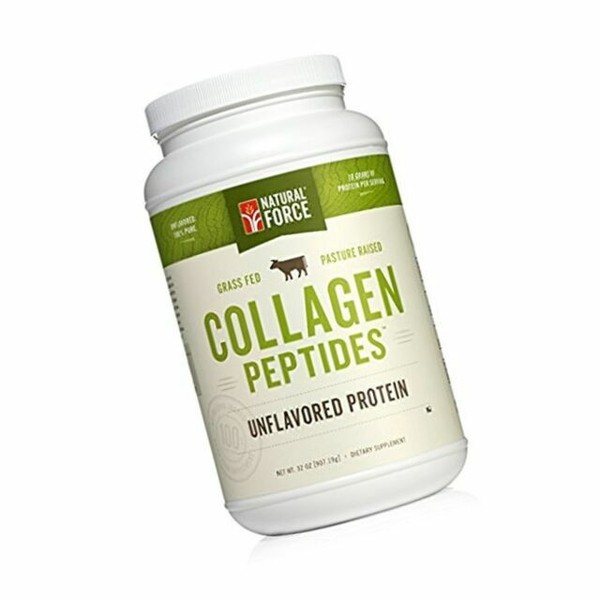 Natural Force Collagen Peptides Hydrolyzed Type I and III Collagen ...