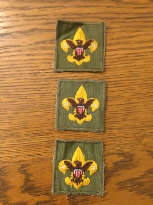 Lot Of 3 Vintage 1960’s TENDERFOOT BOY SCOUT Rank Badge PATCHES | eBay