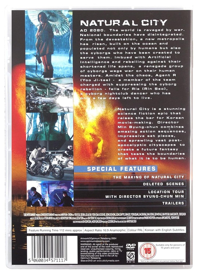 Natural City (DVD) Yoo Jie-tae Seo Rin | eBay