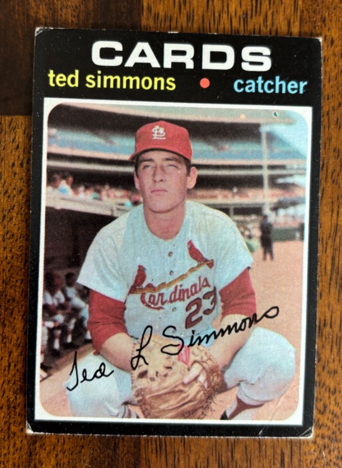 1971 Topps Ted Simmons #117 | eBay