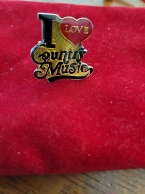 I love country music lapel or hat pin | eBay