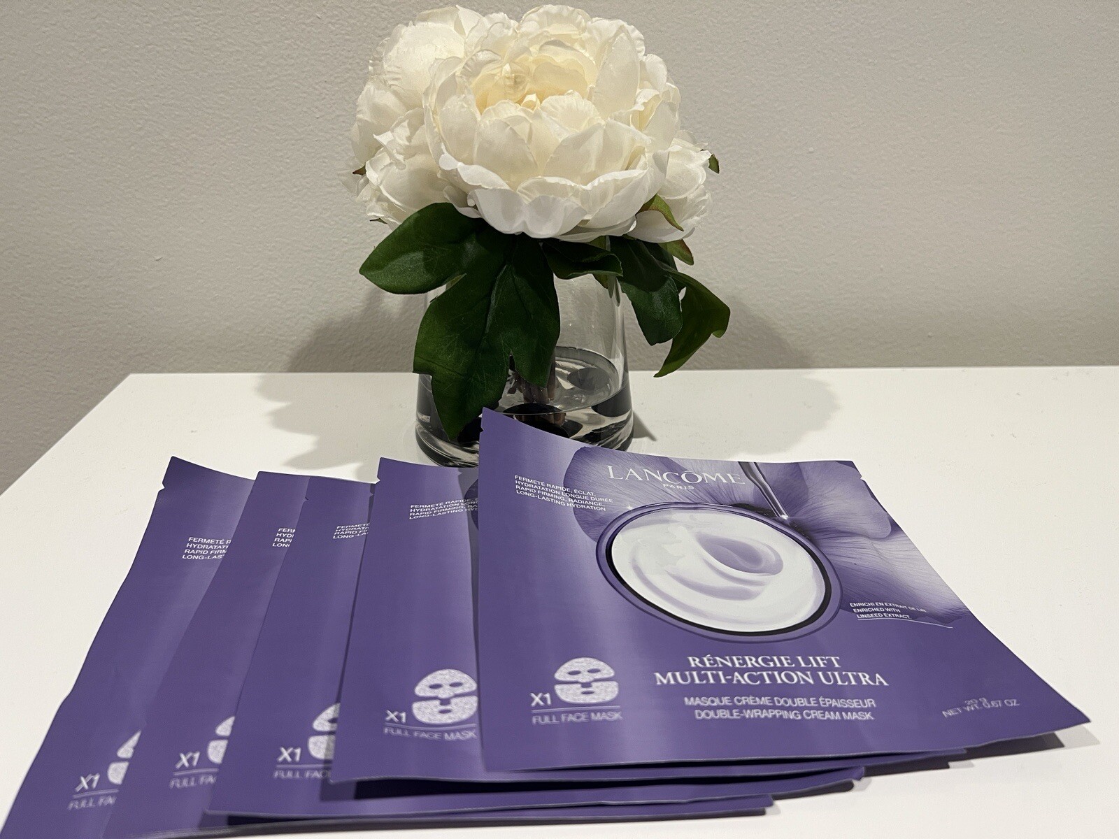 5x Lancome Renergie Lift Multi-Action Ultra Face Mask 0.67 oz | eBay