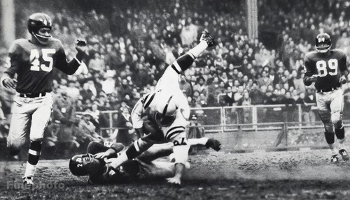 1950s NFL FOOTBALL Baltimore Colts JIM MUTSCHELLER 49ers Sports Photo ...