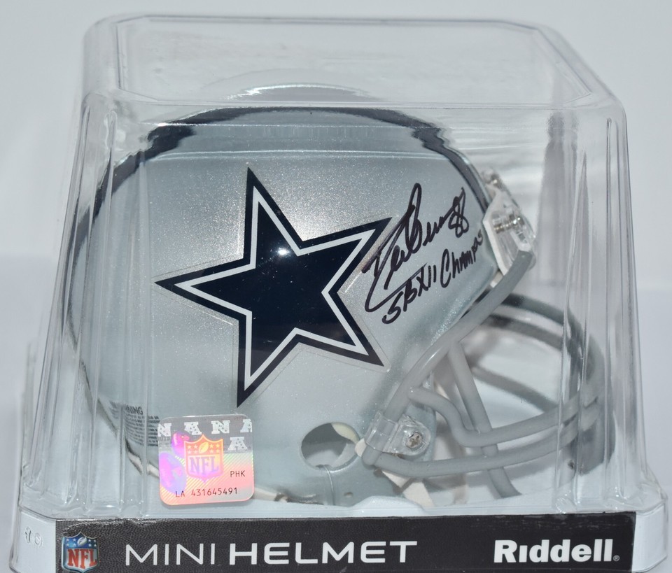 DREW PEARSON AUTOGRAPHED MINI HELMET DALLAS COWBOYS HALL OF FAME 2021 ...