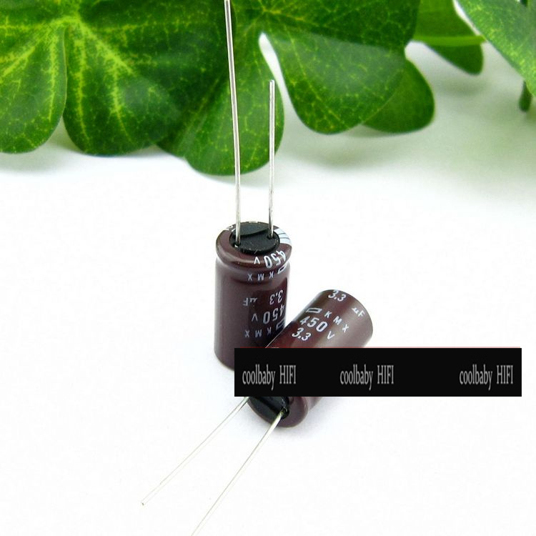 100pcs NCC Nippon Chemi-Con KMX 3.3mfd 450V 3.3UF electrolytic ...