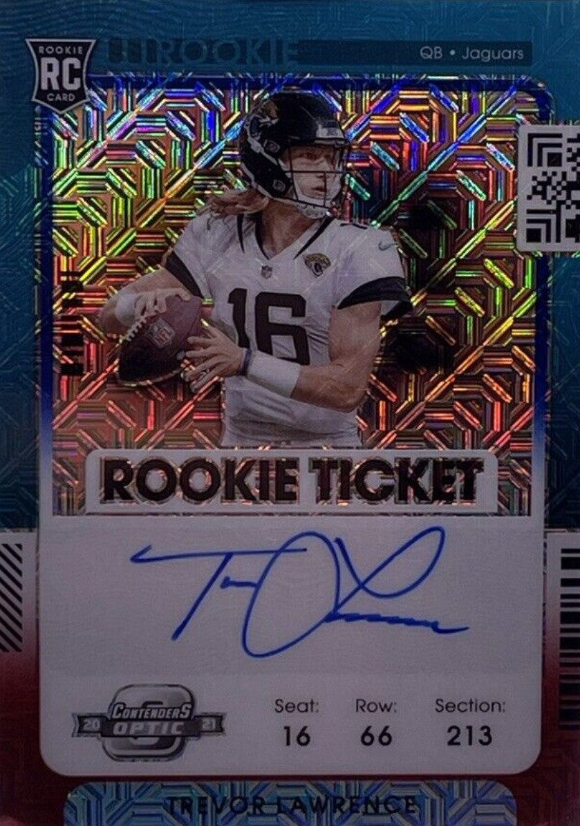 2021 Panini Contenders Optic - Rookie Ticket RPS Autographs Variation ...