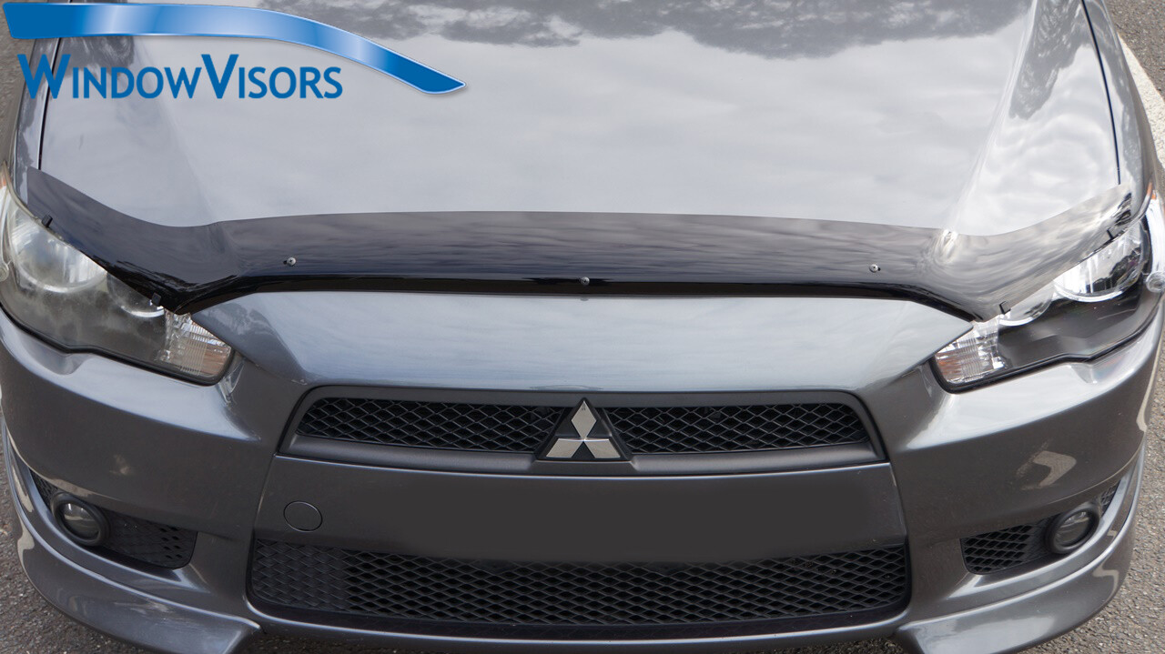 Premium Quality Bonnet Protector Tinted Glass for Mitsubishi Lancer ...