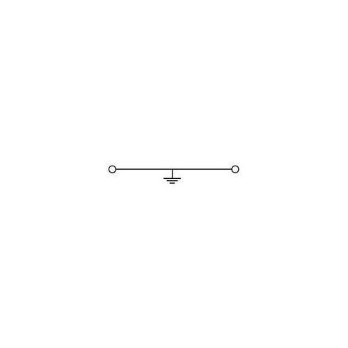 Weidmuller WPE2.5, 800V, 30 to 12 AWG, Screw-In Feed Through Terminal ...