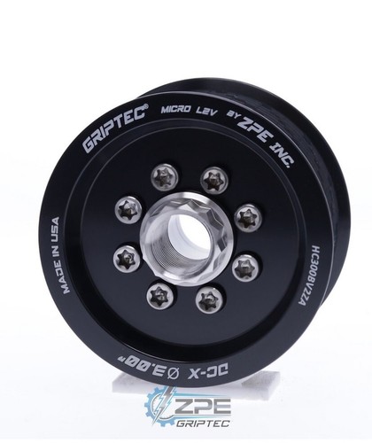 New ZPE Griptec 3.00 supercharger pulley and hub for 2015-24 6.2 ...