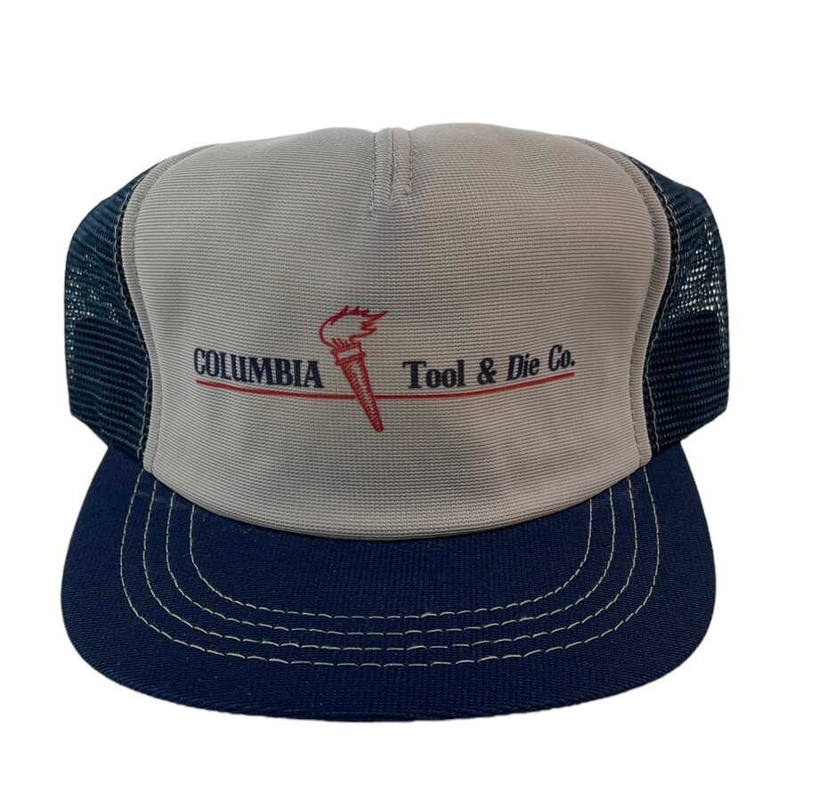 Vintage Columbia Tool & Die Co Mesh SnapBack Trucker … - Gem